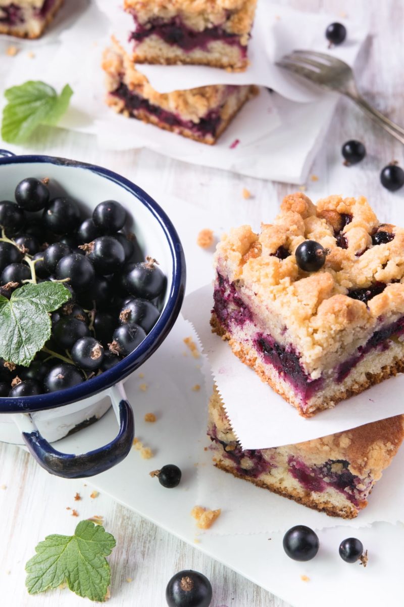 Crumb cake cassis amande - Cook 'n Crunch